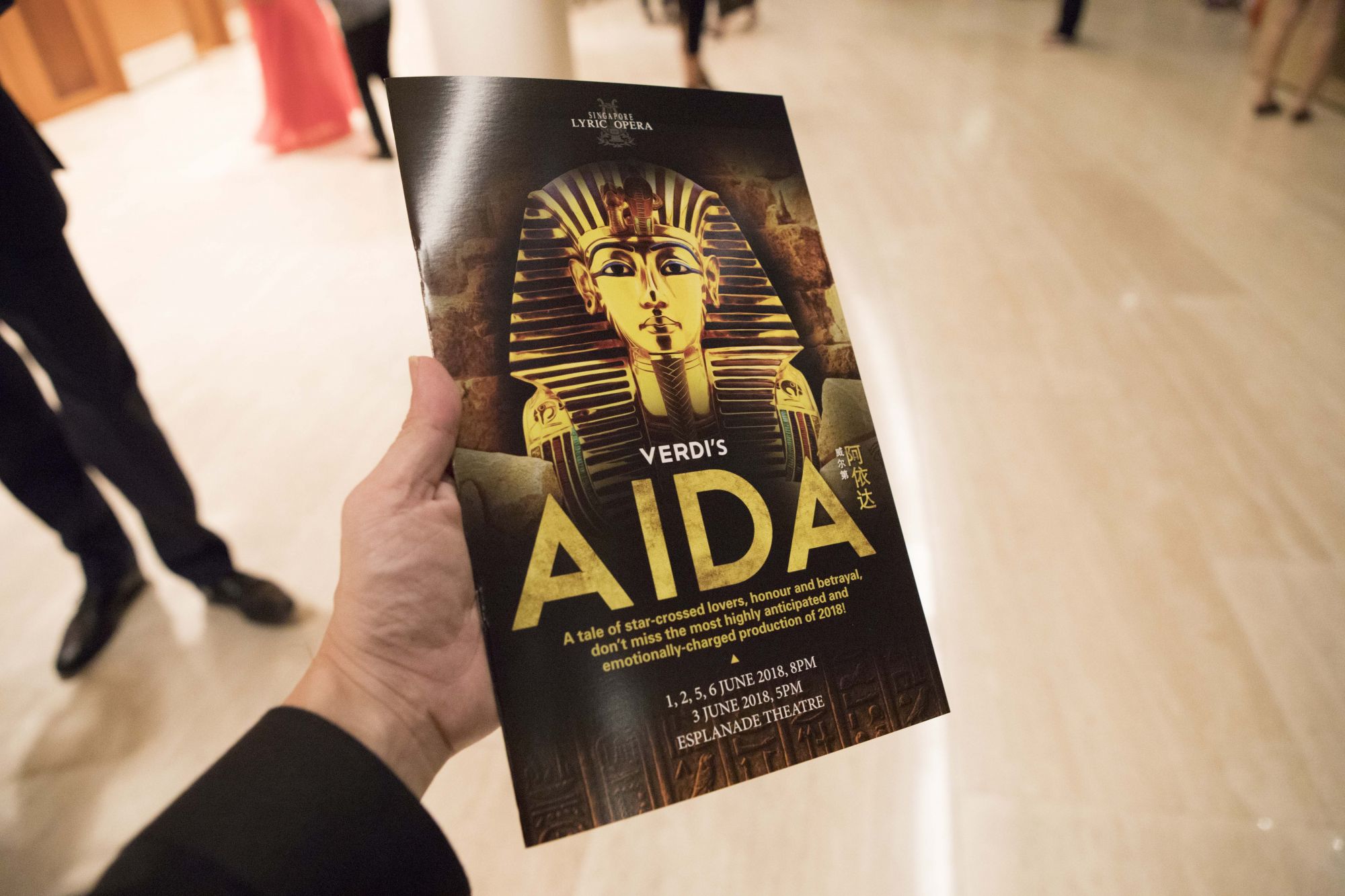 Opening Gala Night of Verdi’s Aida by Singapore Lyric Opera | Tatler Asia
