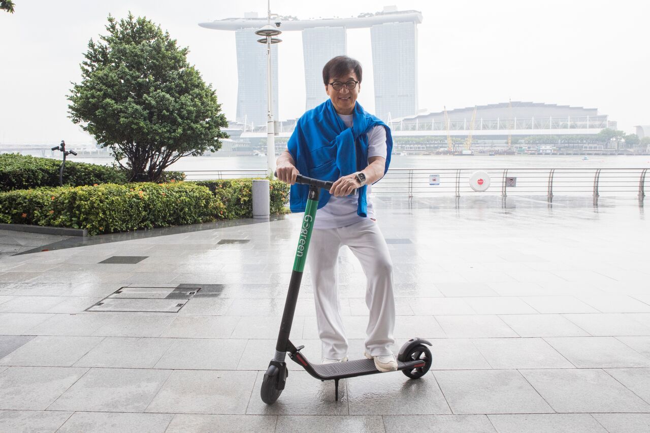 Launch of Gogreen Dockless Scooter Sharing Program | Tatler Asia