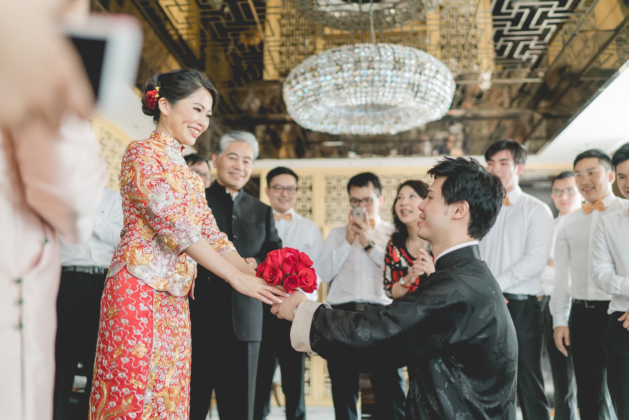 A Rosy Affair: The Wedding Of Charles Chiu And Zou Yanning | Tatler Asia
