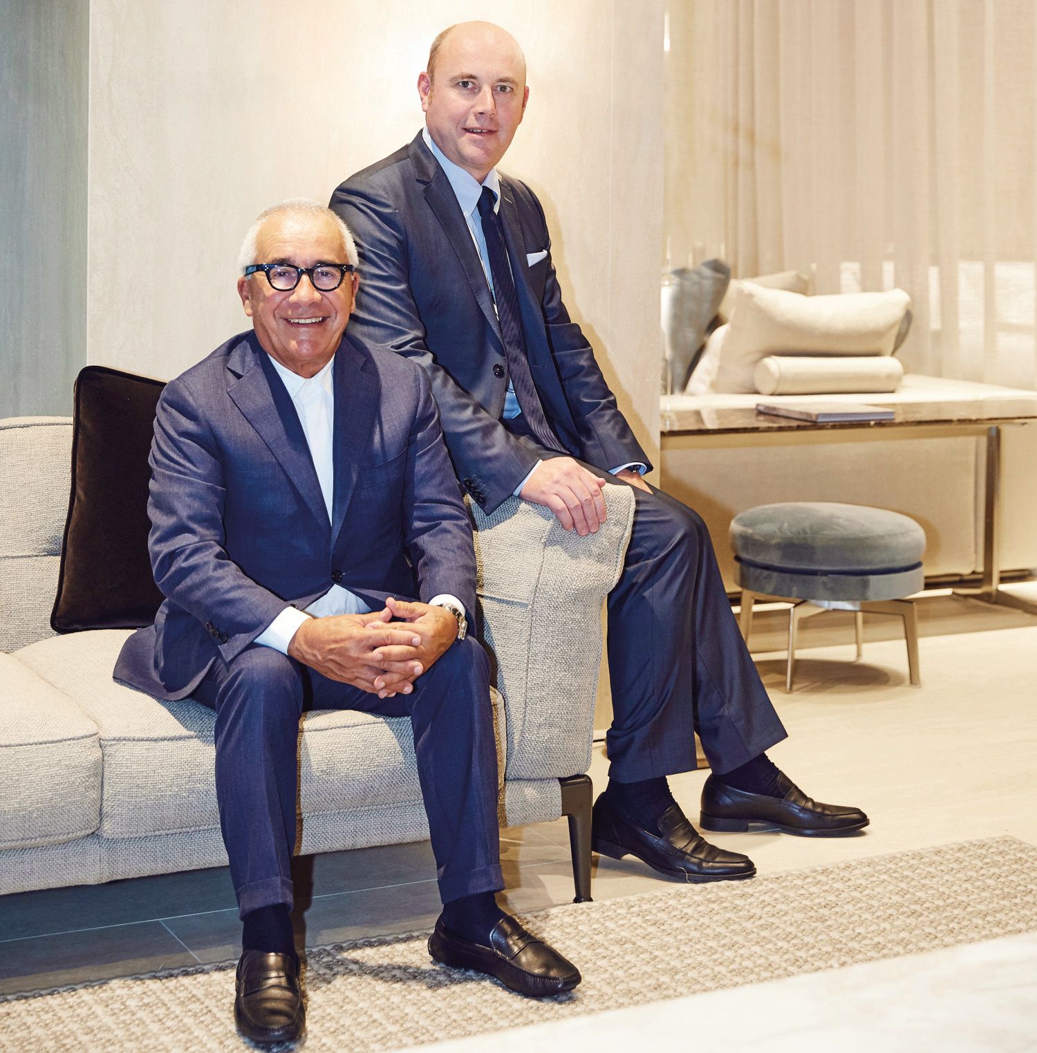 5 Minutes With... Pietro and Giuliano Galimberti of Flexform | Tatler Asia