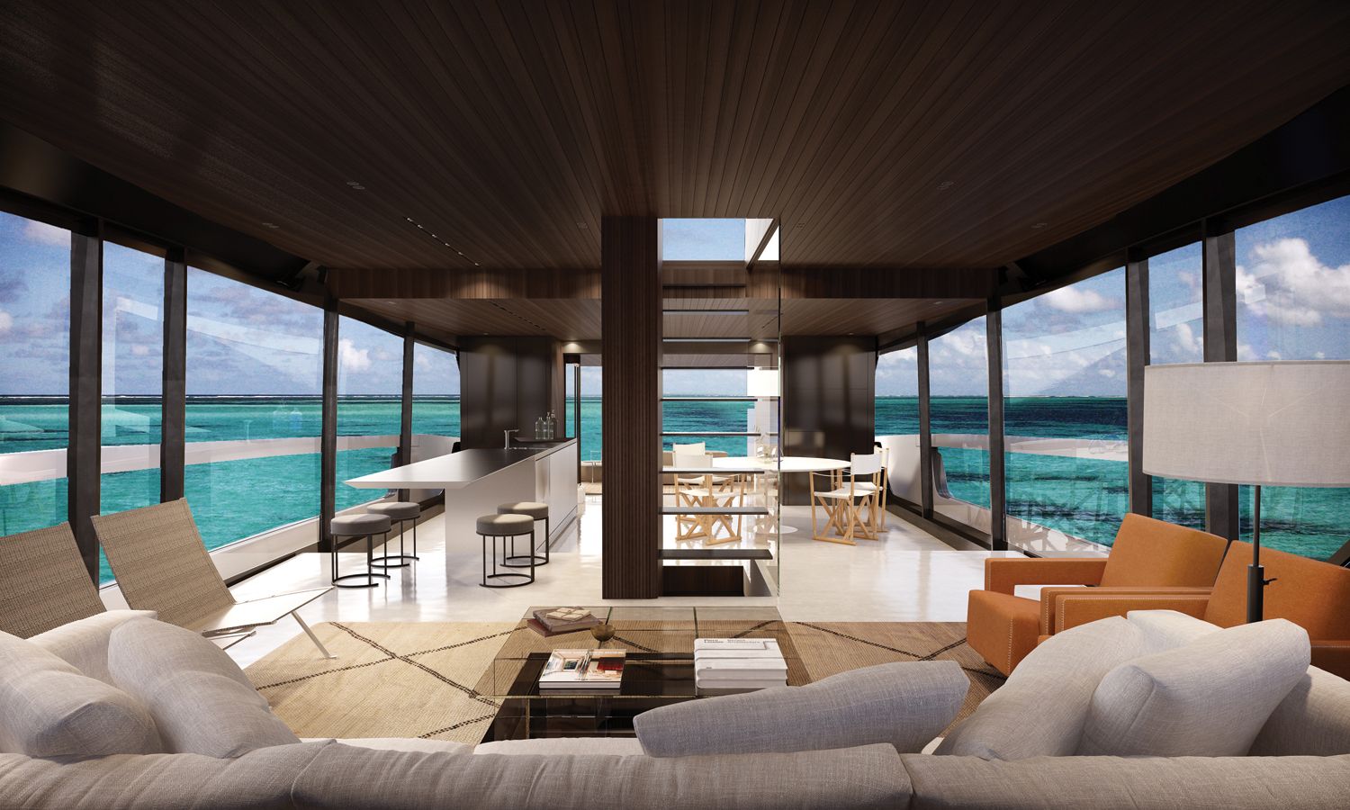 This Loft-Inspired Yacht Recreates The Penthouse Experience At Sea ...