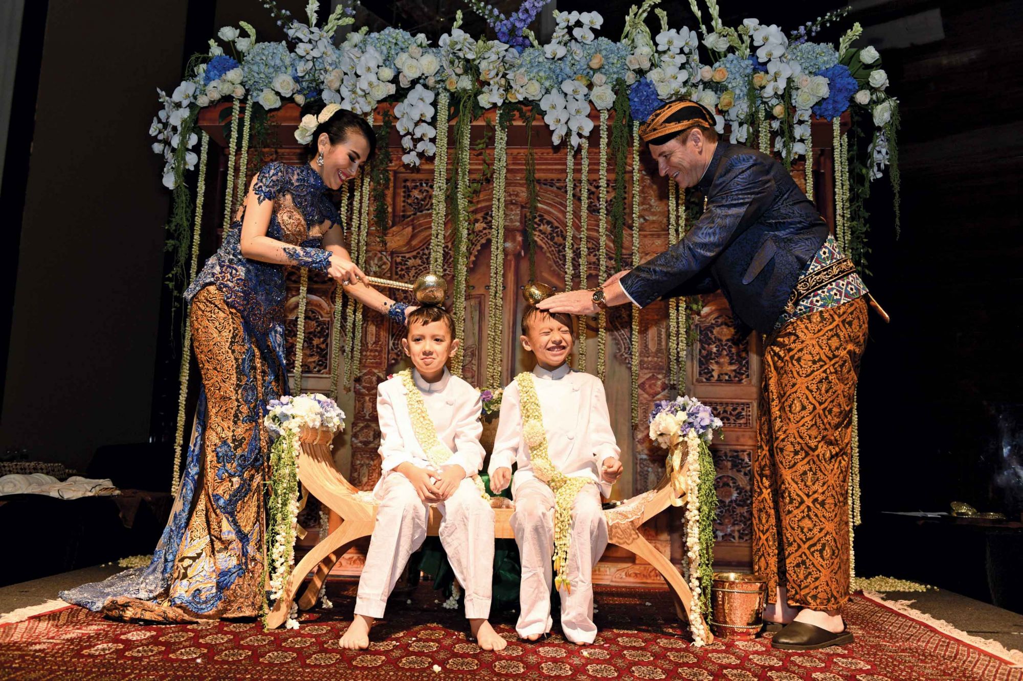 A Ruwatan Ceremony for Christopher and Nicholas Moran | Tatler Asia