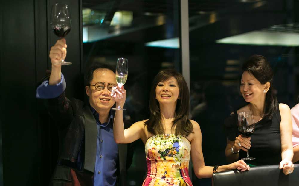 Bernard & Dolly Cheong's 25th Wedding Anniversary Dinner | Tatler Asia