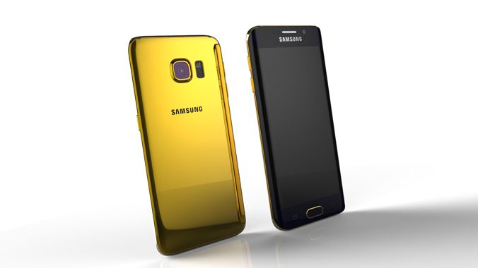Samsung phones plated in pure gold | Tatler Asia
