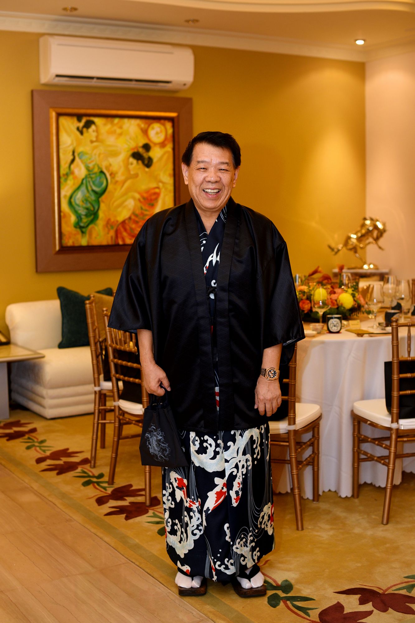 Tan Kong King Celebrates His 69th Birthday With A Japanese-Themed Party ...