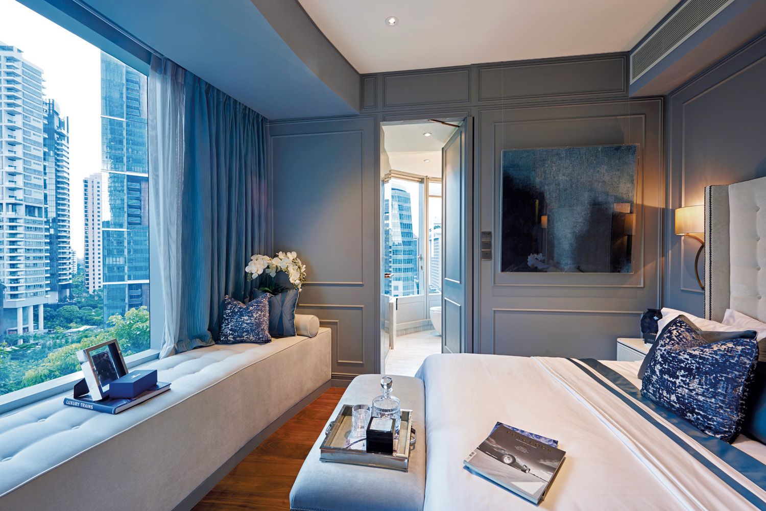 15 Beautiful Blue Rooms Designed For Work And Play | Tatler Asia