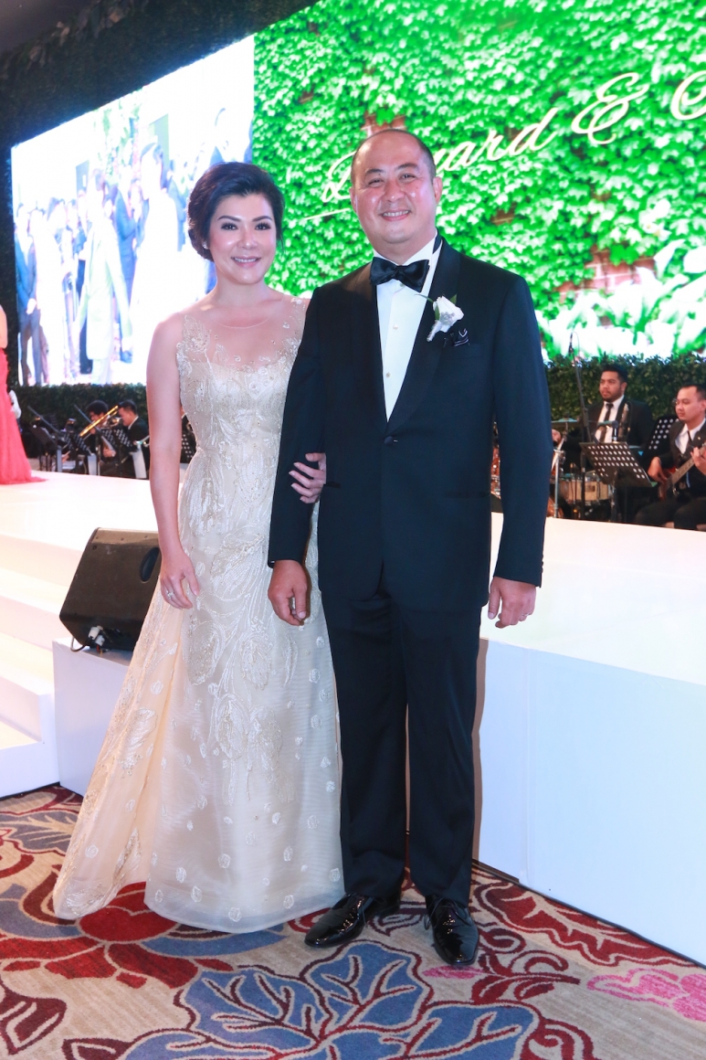 Isabella Tjhiater & Bernard Akili Grand Wedding Party | Tatler Asia