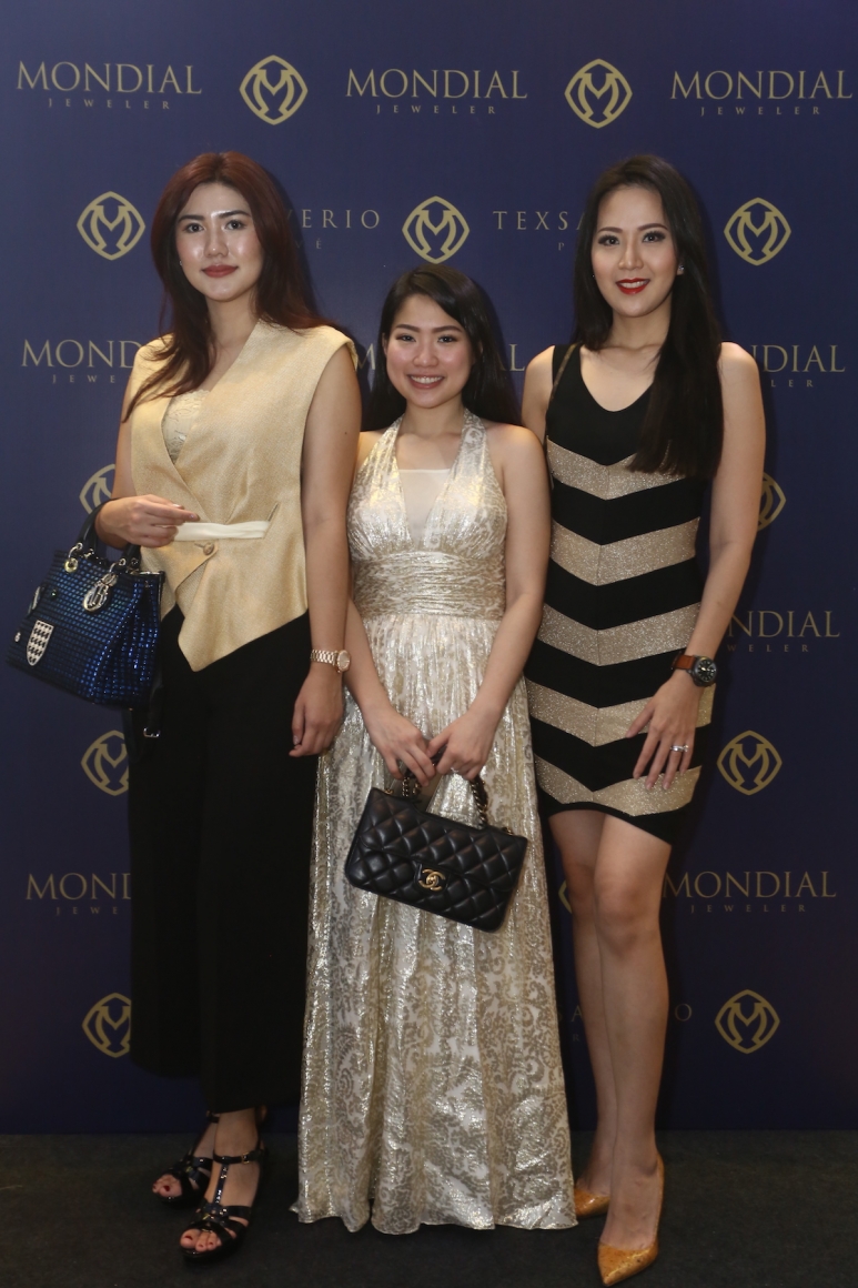 Exclusive Photos: Mondial X Tex Saverio Sparkling Gold Launch Party ...