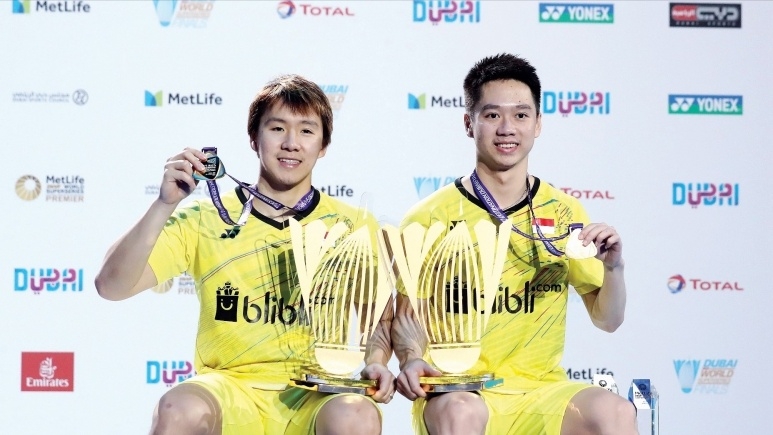 BWF Male Player Of The Year: Badminton Pair Marcus Fernaldi Gideon And ...