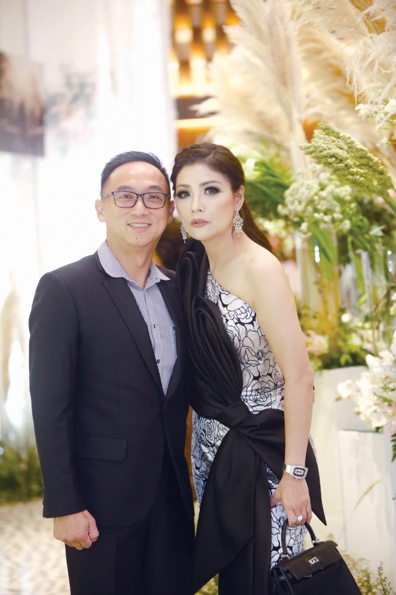 Take A Look At Fandy Gumanti And Victonia Wow's White Wedding | Tatler Asia