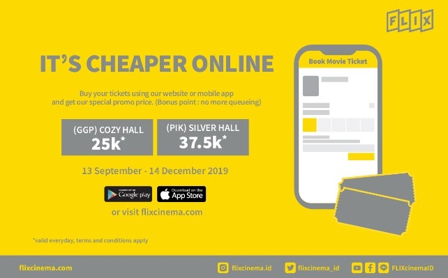 Treat Yourself With These 3 Amazing Promo From FLIX Cinema and Enjoy ...