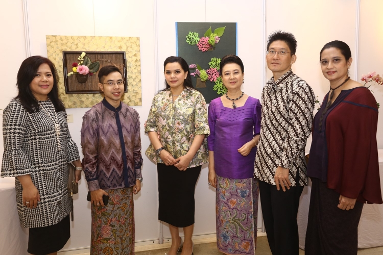 Ikebana Ikenobo Indonesia's Beauty Exhibition | Tatler Asia