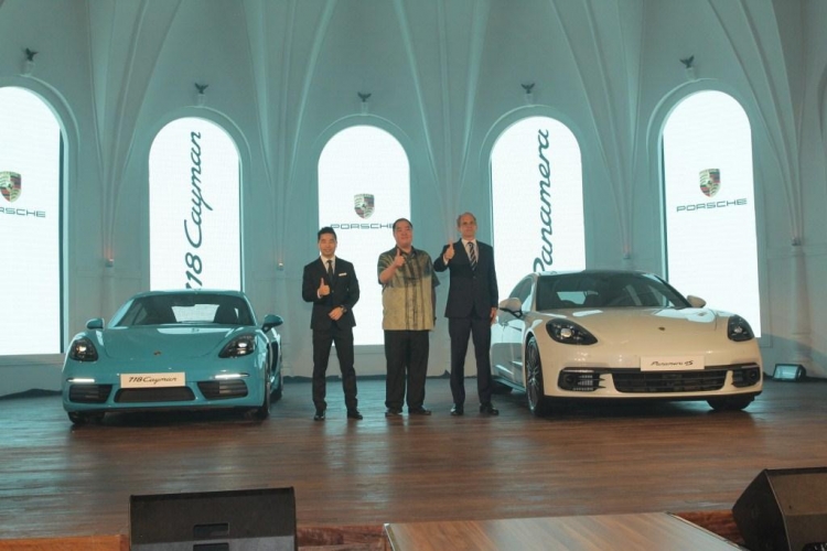 Launch Party of The New Porsche 718 Cayman and Panamera | Tatler Asia