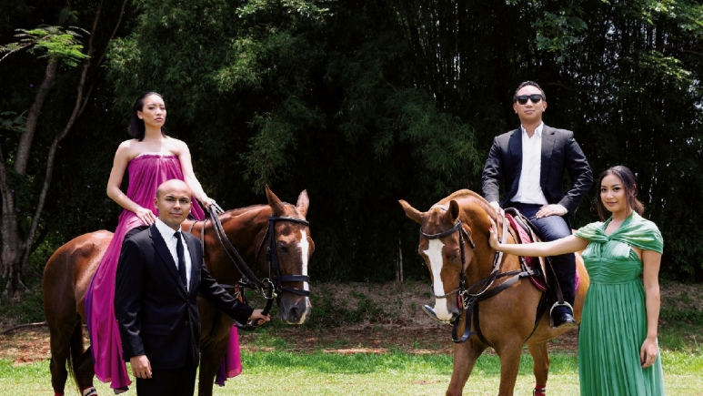 The Fantastic Four and Their Stylish Equestrian-inspired Ensemble ...