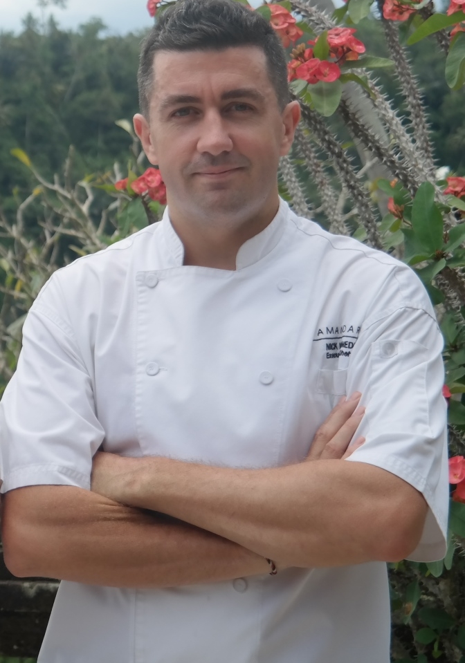 Chef Nicholas Kennedy of Amandari Talks about Ubud Food Festival 2017 ...