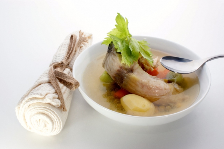 Cantonese Style Fish And Red Apple Herbal Soup: Chinese Dish Recipe By ...
