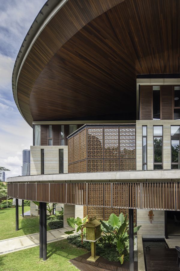 Home Tour: A Fan-Shaped Home In KL | Tatler Asia