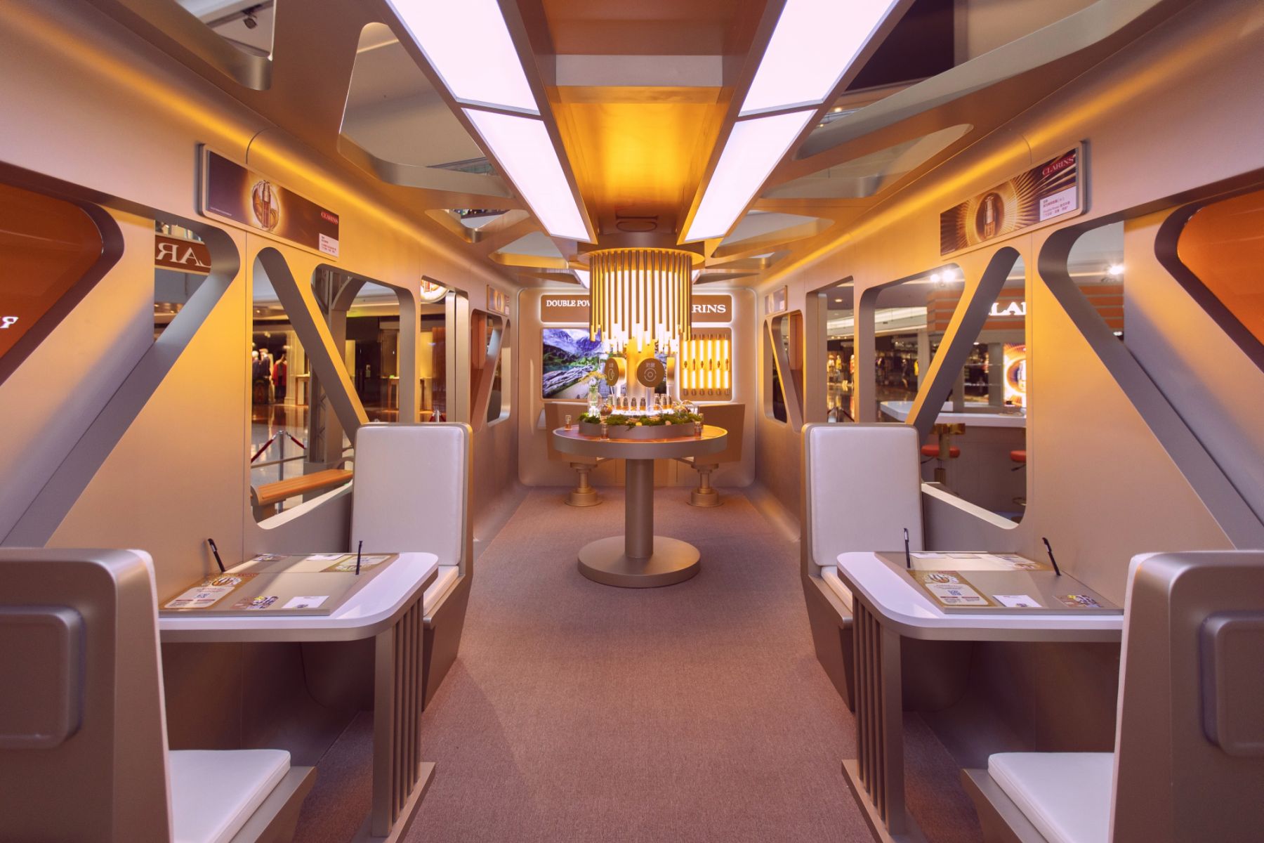 The Double Power Express Arrives at Clarins Station With Two Signature ...