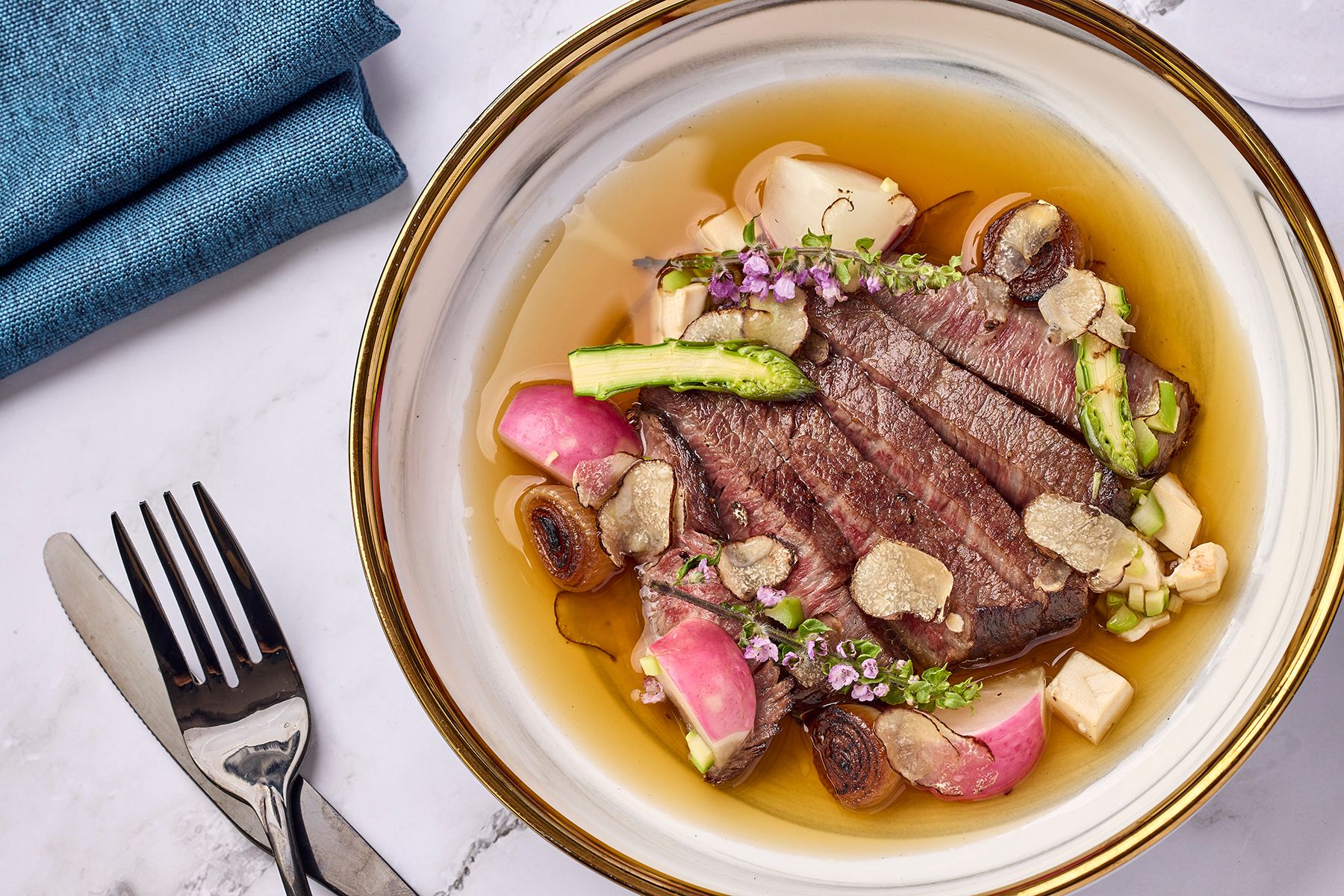 At Newly-Opened Bifteck, Snow-Aged Beef And Other Steaks With A ...