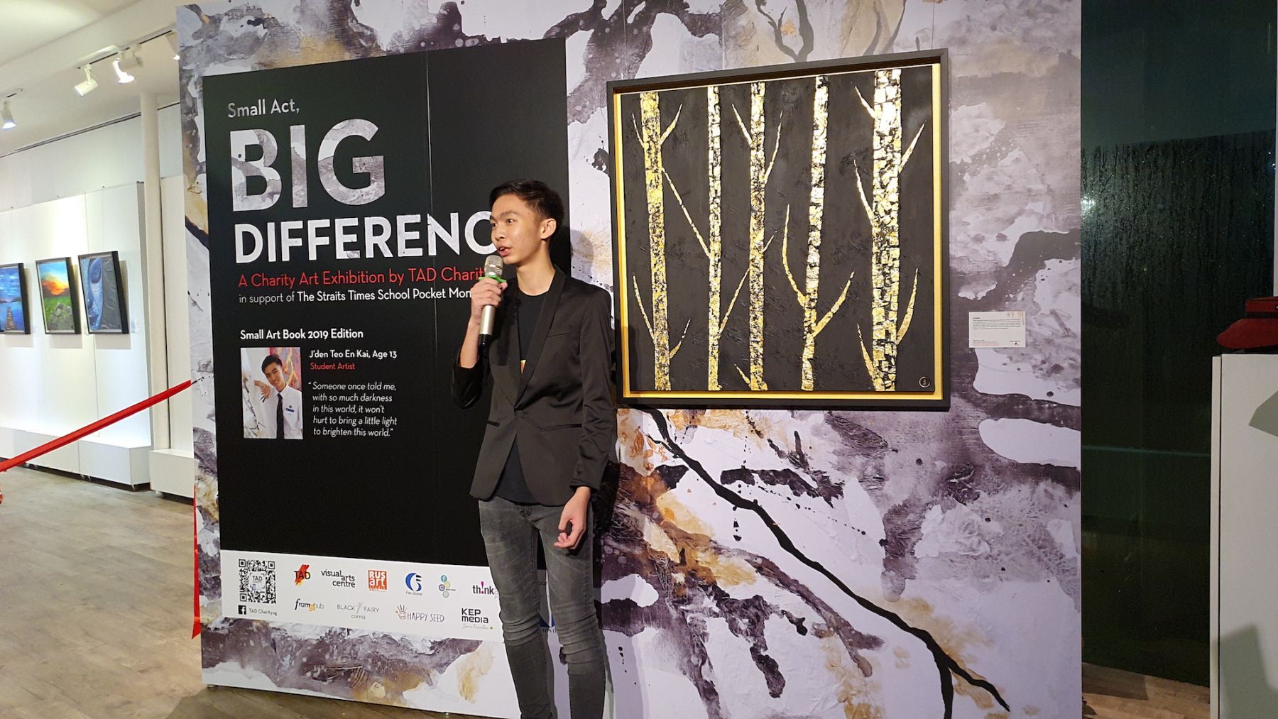 Meet J'den Teo, A Student Artist Who Raised Over SG$90,000 For Children ...