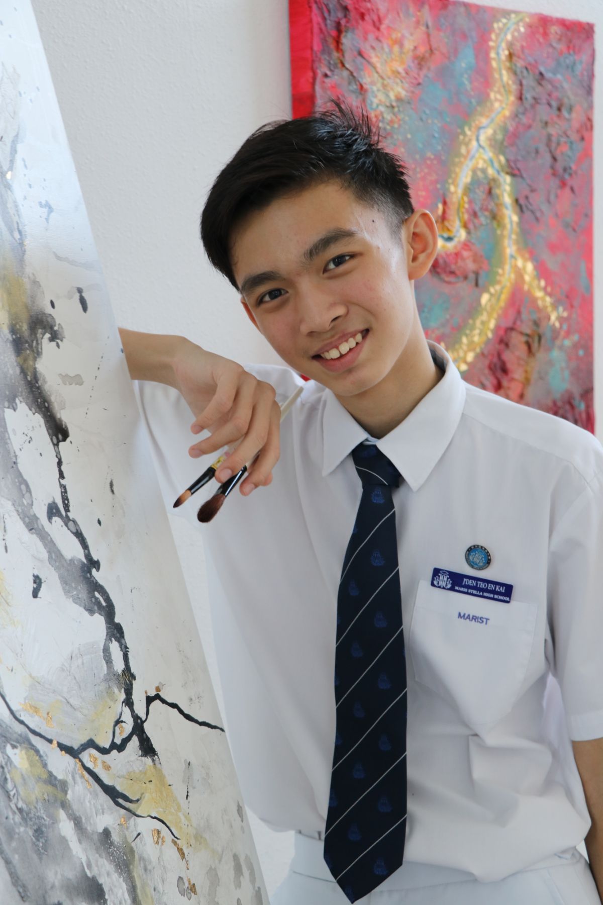 Meet J'den Teo, A Student Artist Who Raised Over SG$90,000 For Children ...