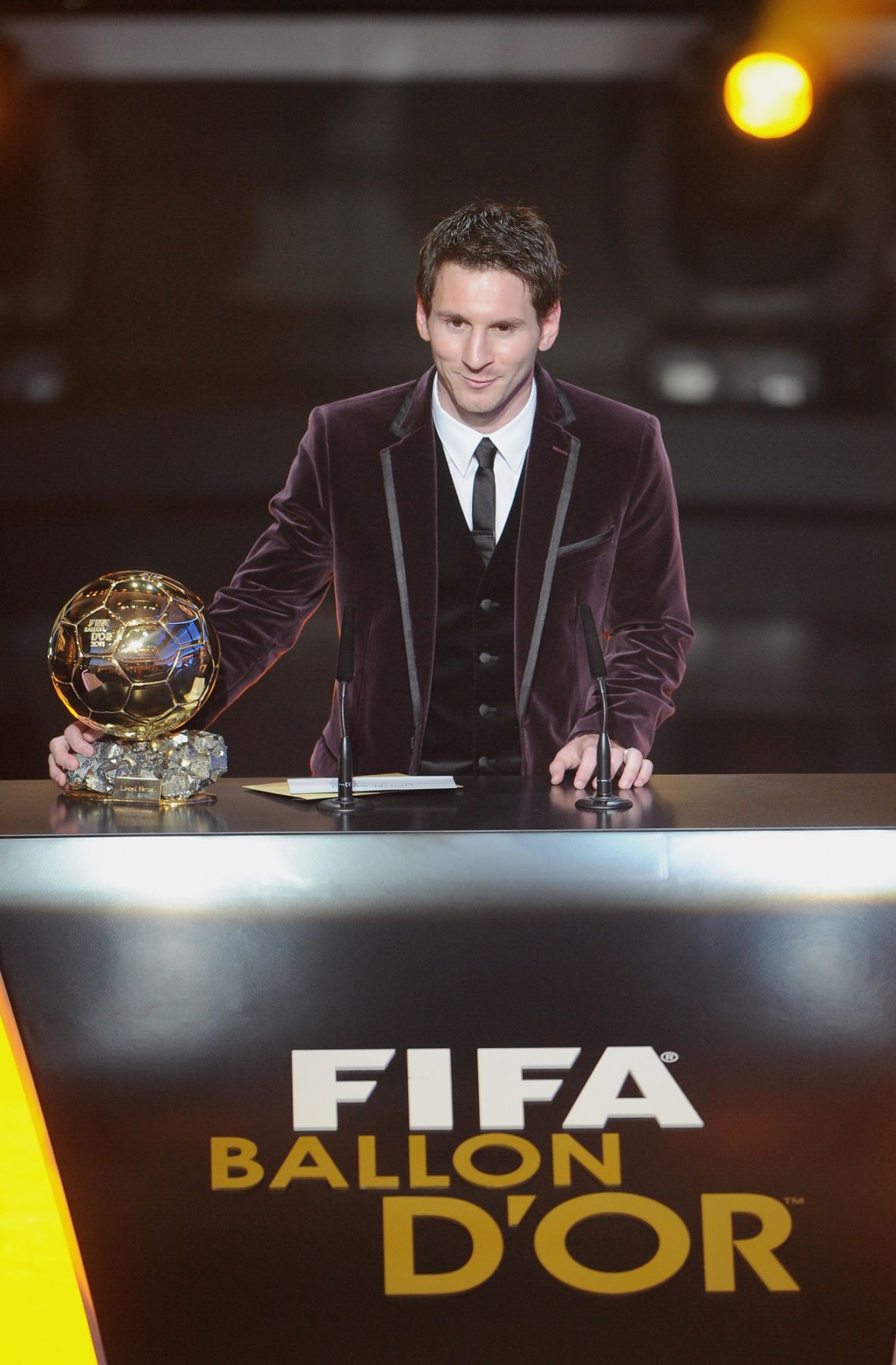 All The Looks Lionel Messi has Worn to the Ballon d’Or Awards | Tatler Asia