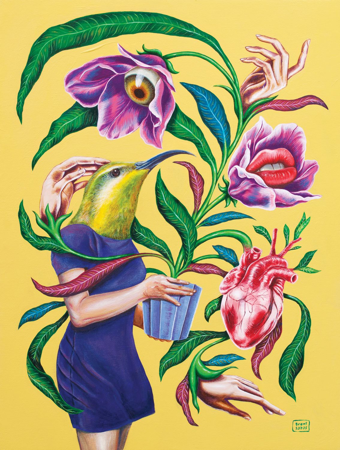 Brent Sabas Talks About His Distinctive Art Style Where Animals Take ...