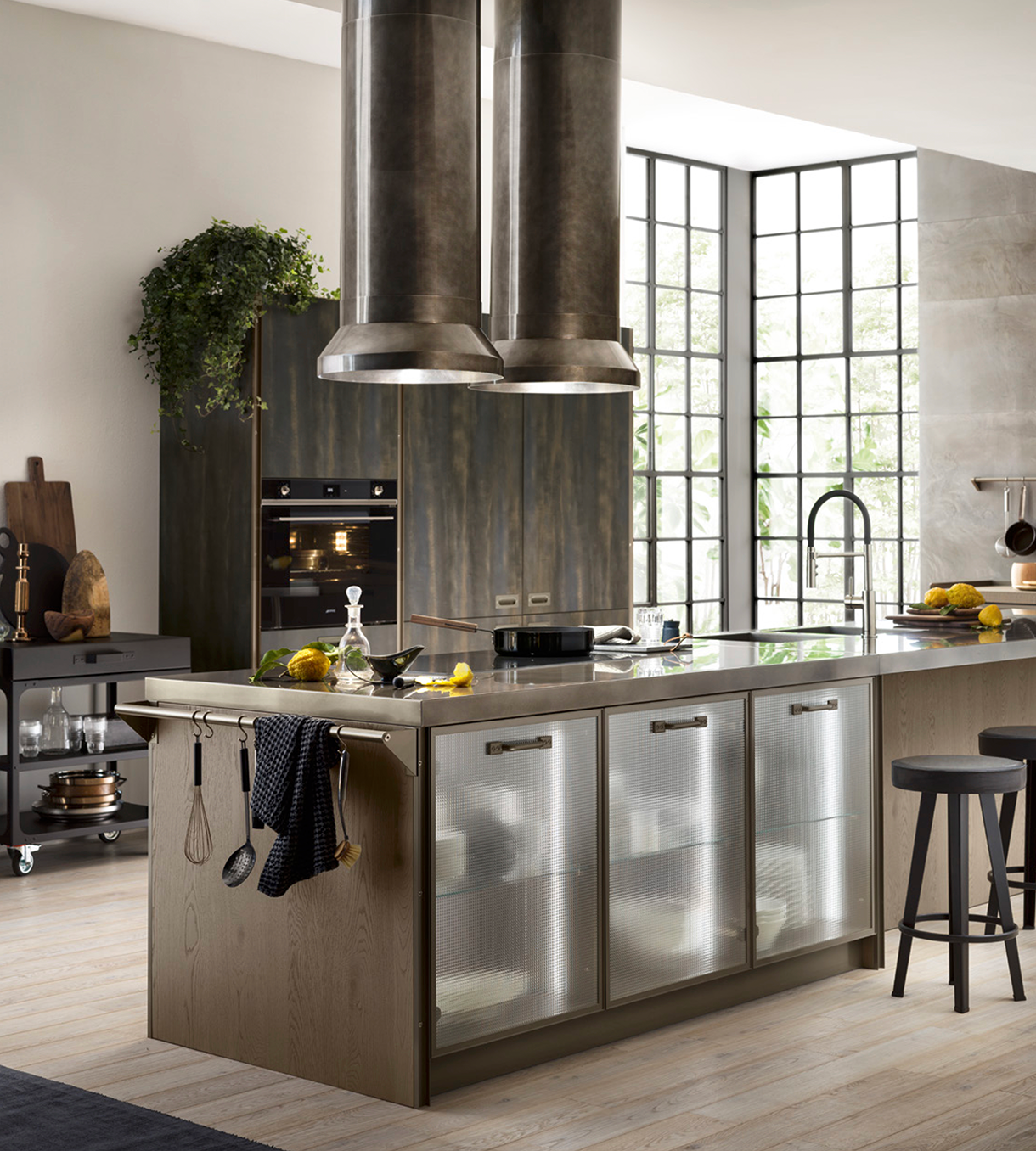 Industrial Home Design: The Diesel Get Together Kitchen Collection From ...