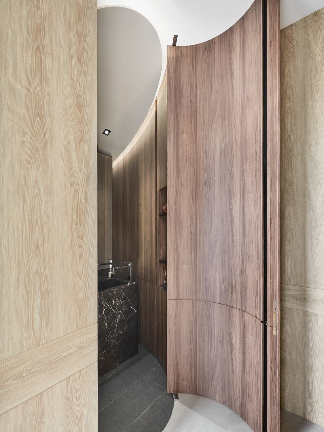 RT+Q Architects and Peter Tay Studio Design A Modern Monochromatic ...