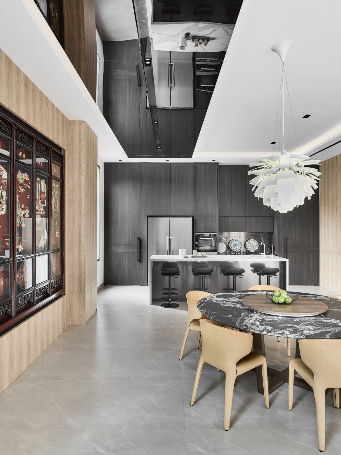 RT+Q Architects and Peter Tay Studio Design A Modern Monochromatic ...