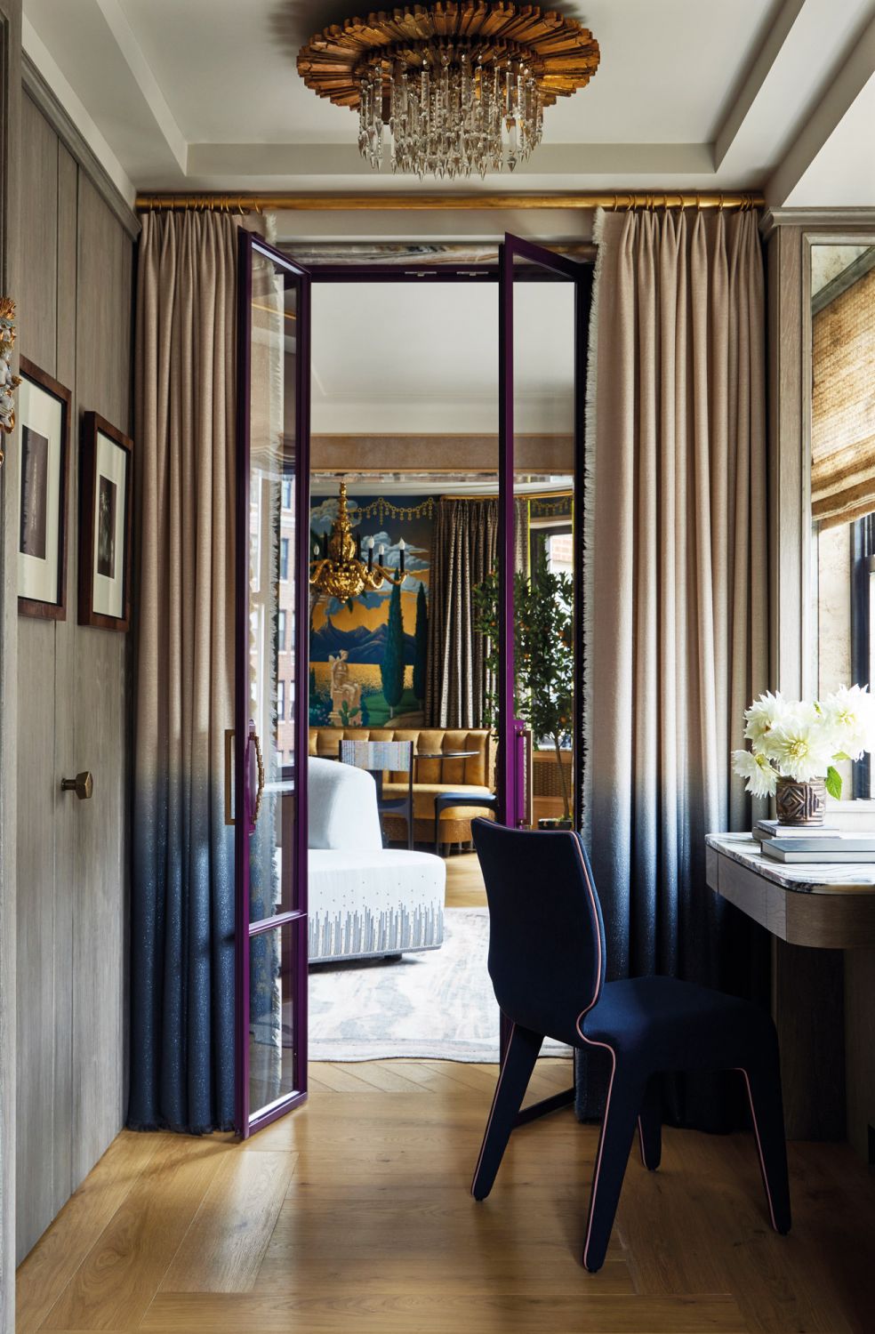 Inside Interior Designer Wesley Moon's Beautiful Art-Filled New York ...