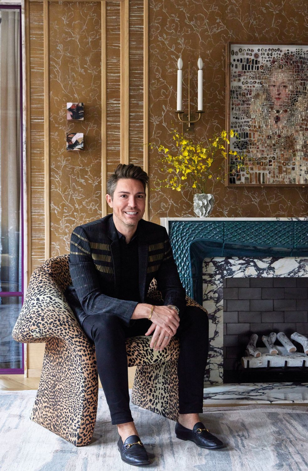 Inside Interior Designer Wesley Moon's Beautiful Art-Filled New York ...