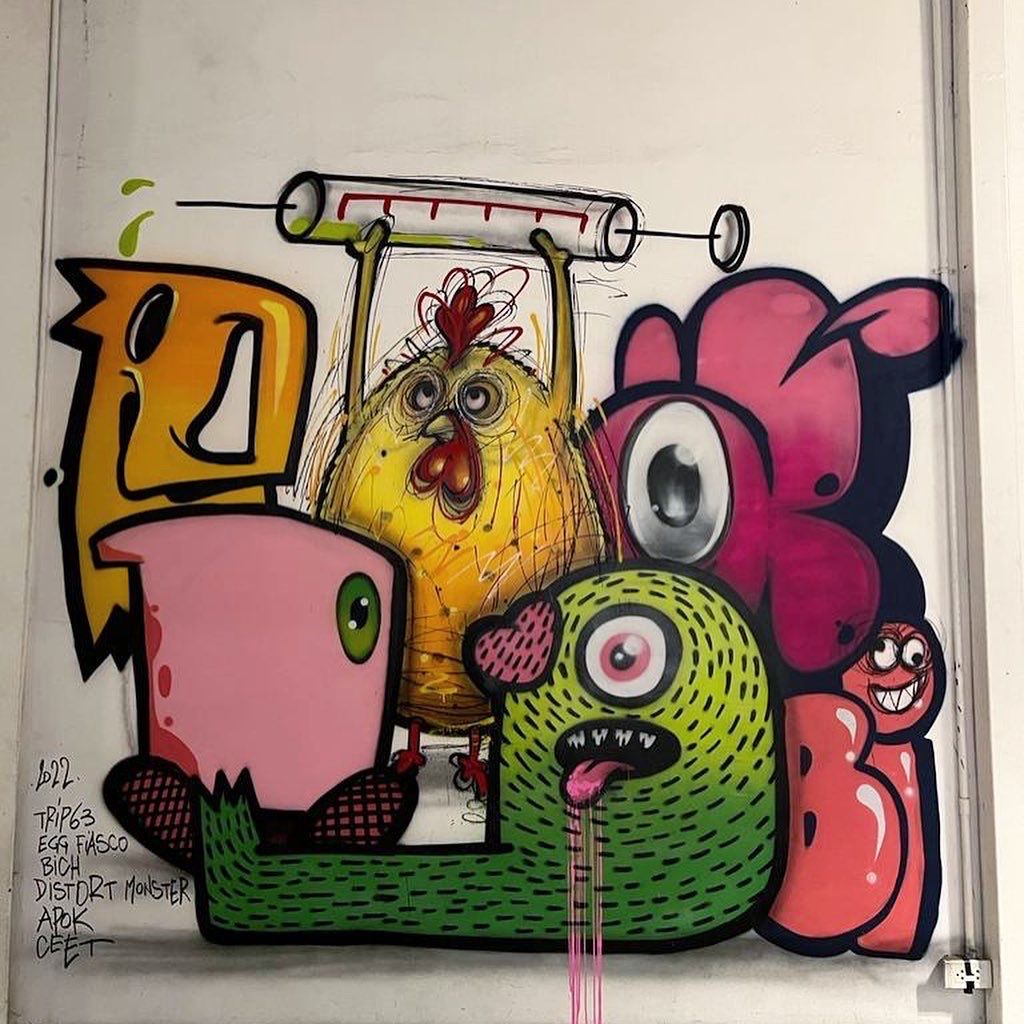 New Mural Art in BGC: Artists Ceet Fouad and Egg Fiasco Reveal Their ...