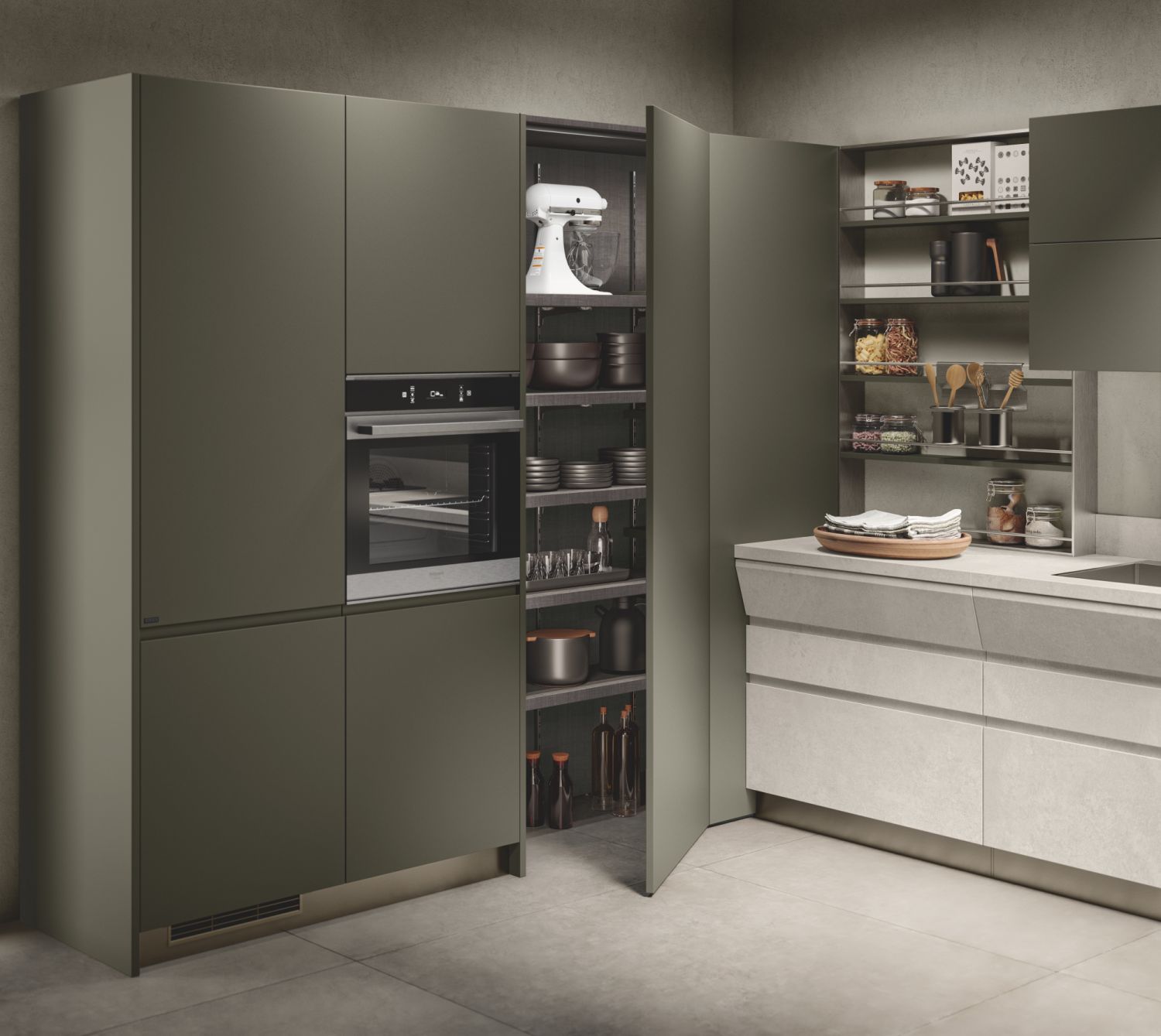 Classic Minimalist With a Twist: A Look at The Scavolini Motus Kitchen ...