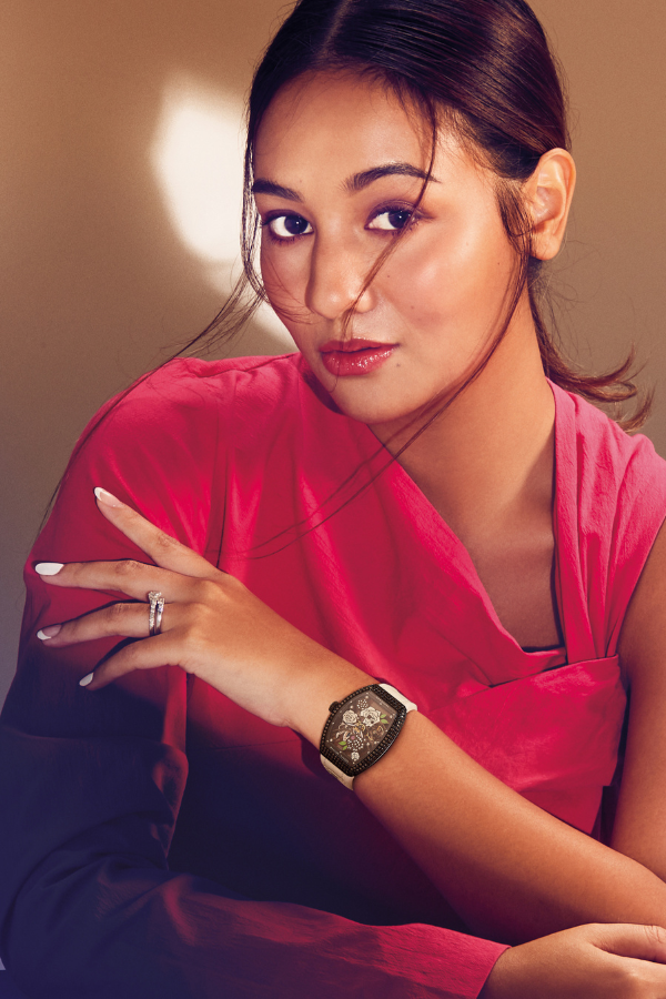 The Bold and Feminine Franck Muller Vanguard Rose Skeleton | Tatler Asia