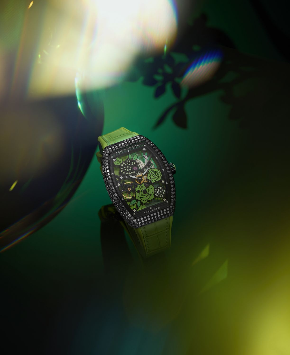 The Bold and Feminine Franck Muller Vanguard Rose Skeleton | Tatler Asia