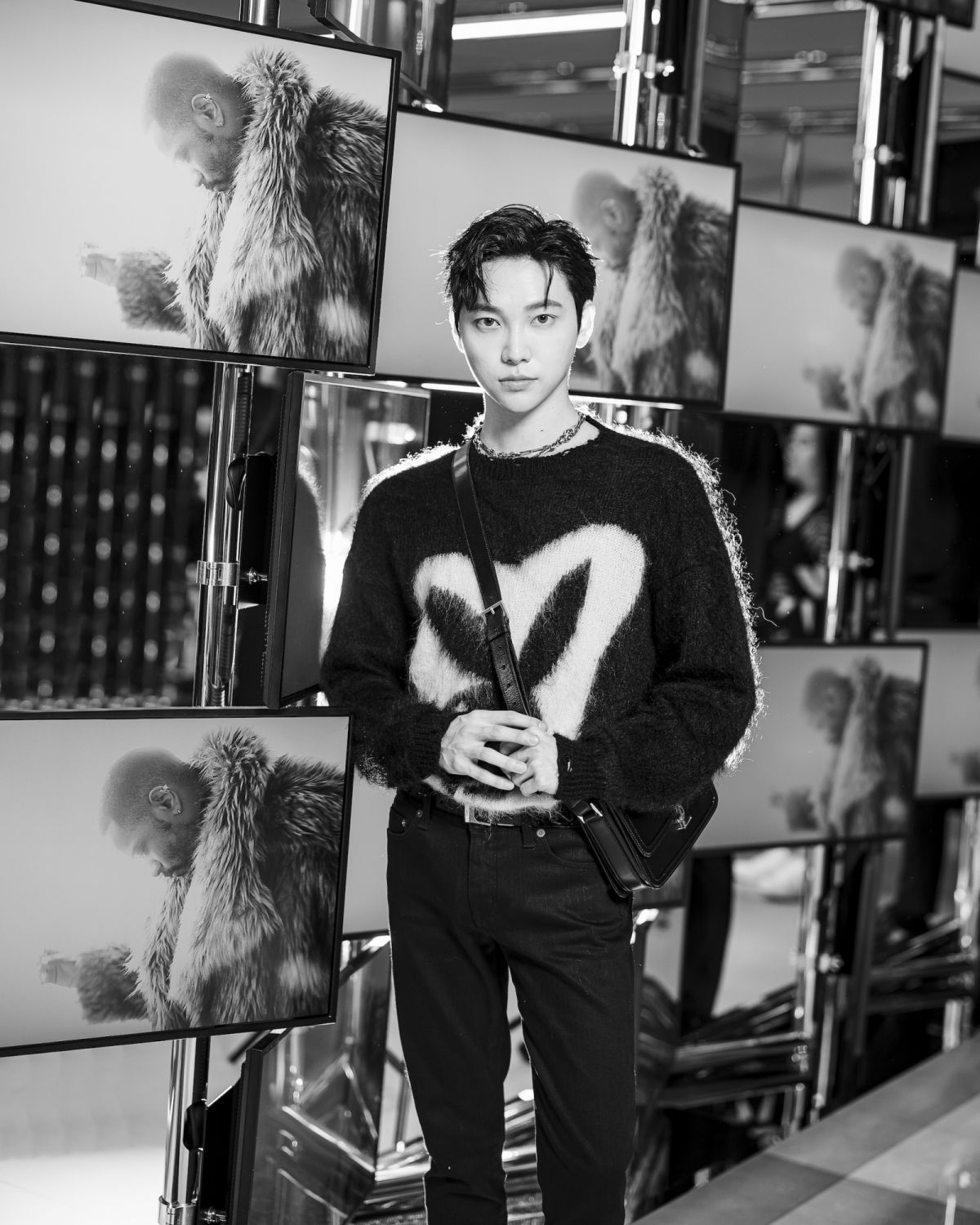 Saint Laurent Brings the Stars Out for Its Ion Orchard Pop-Up | Tatler Asia