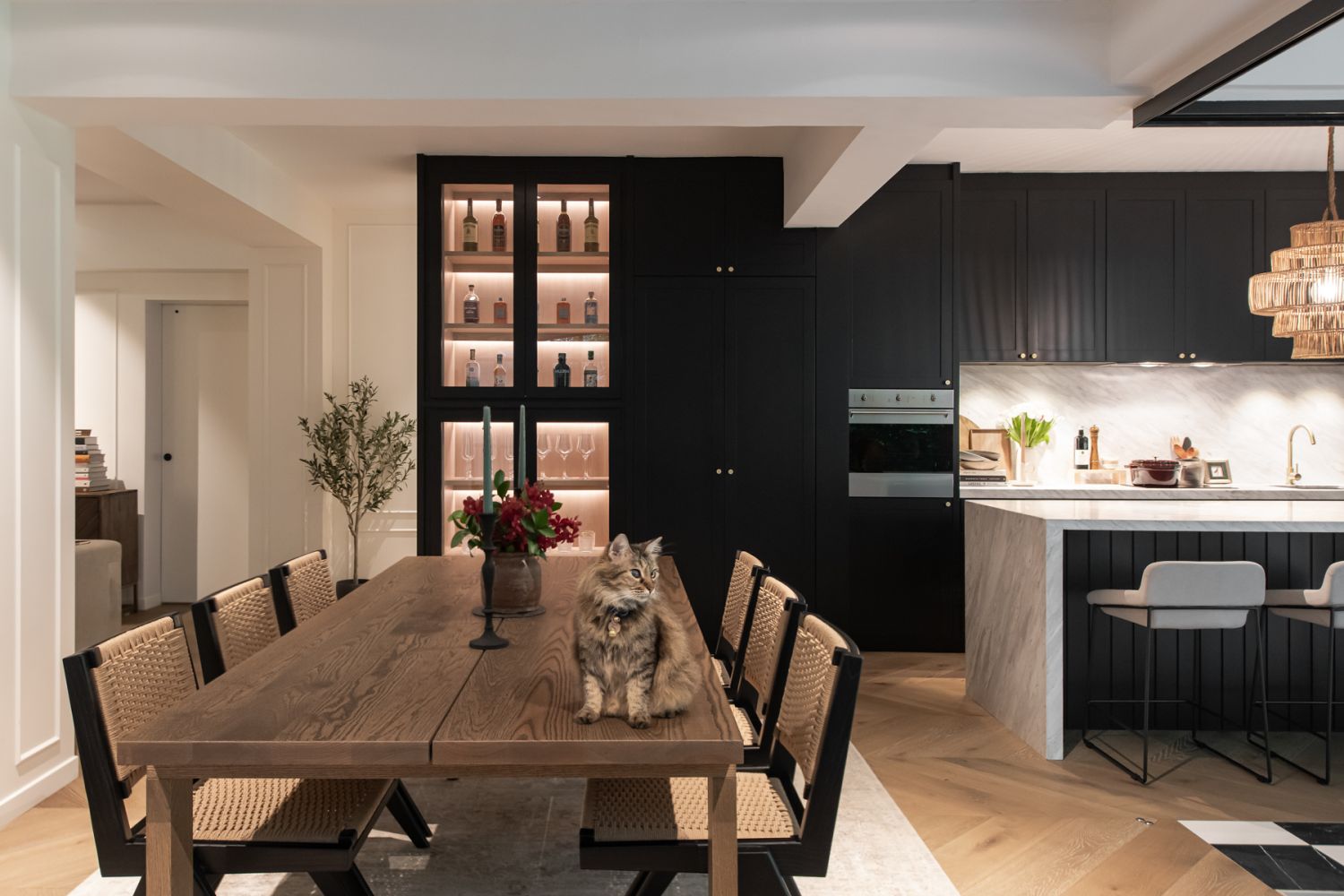 Home Tour: An Interior Designer's Luxe Minimalist Kuala Lumpur Home ...