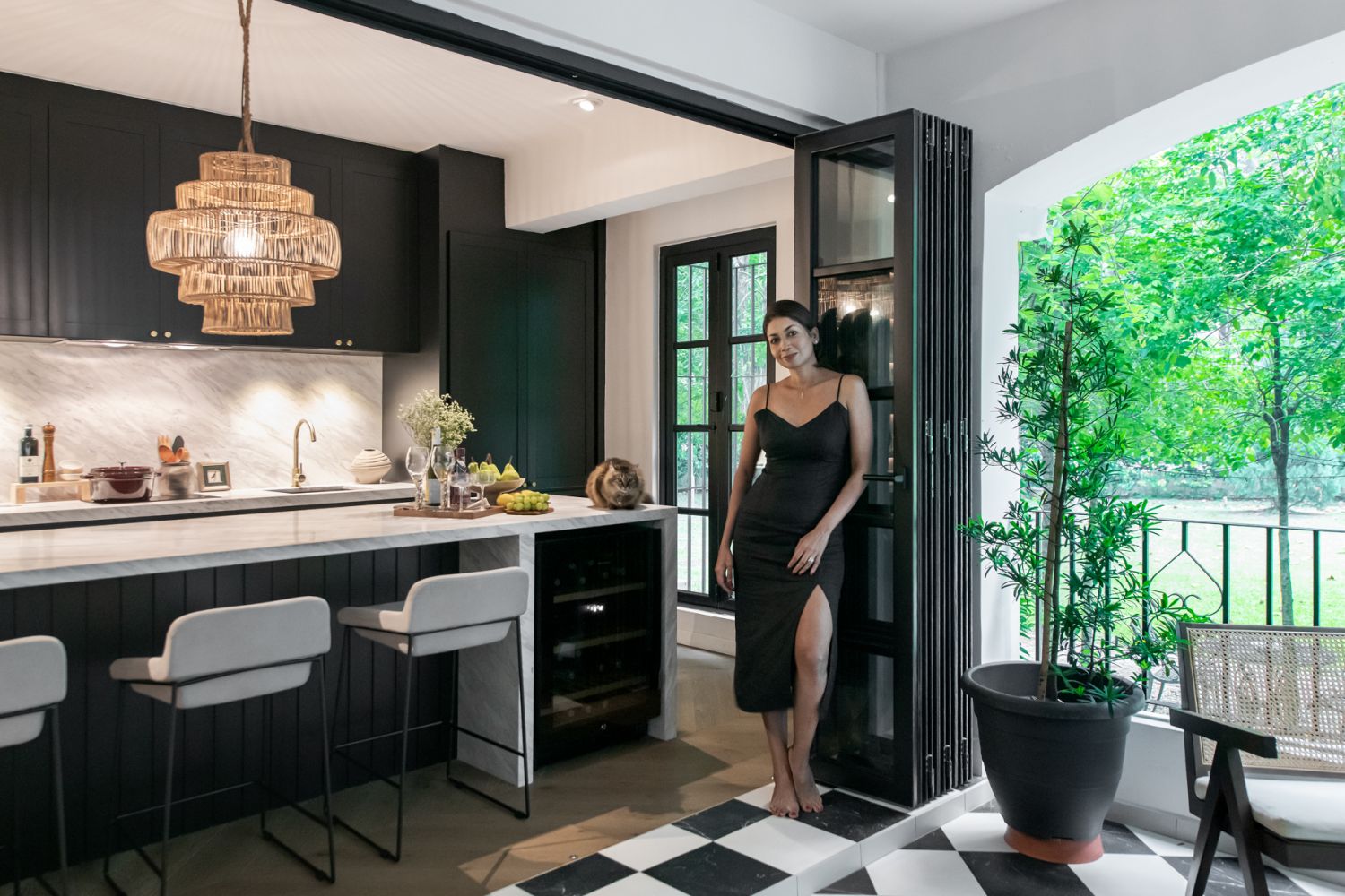 Home Tour: An Interior Designer's Luxe Minimalist Kuala Lumpur Home ...