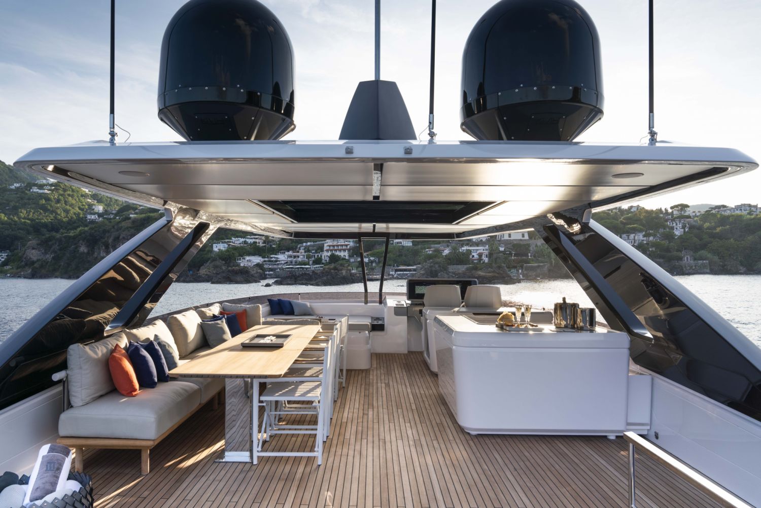 The Latest Creation From Ferretti Yachts’ Historic Boatyard Combines ...