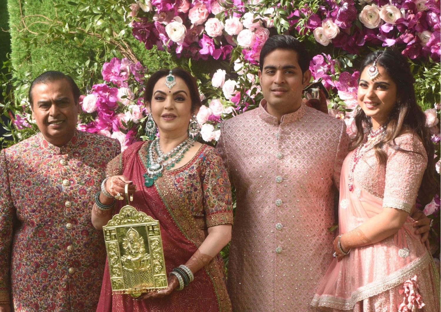 5 of Akash and Isha Ambani’s Best Jewellery Moments | Tatler Asia