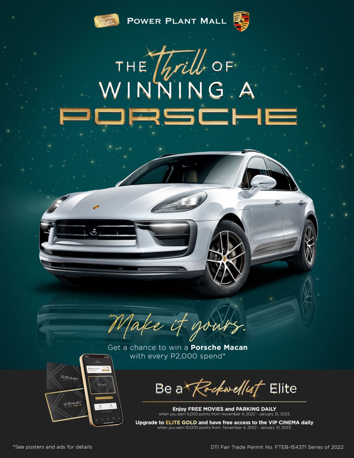 Rockwell's Christmas Car Raffle and Elite Promo 2022 | Tatler Asia