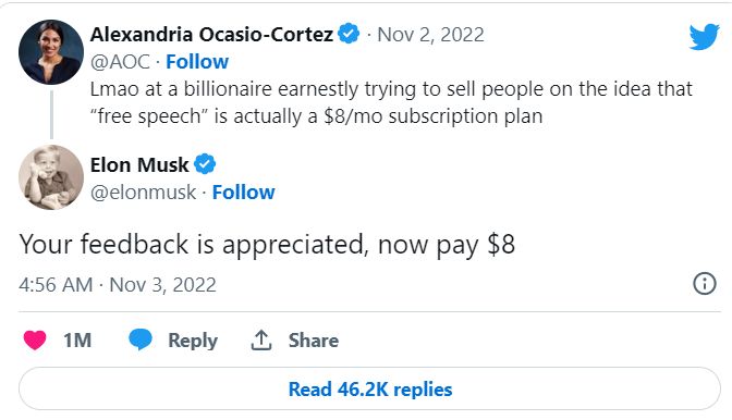 Tweet is No Longer Cheap: Elon Musk to Charge USD 8 for Twitter Badge ...