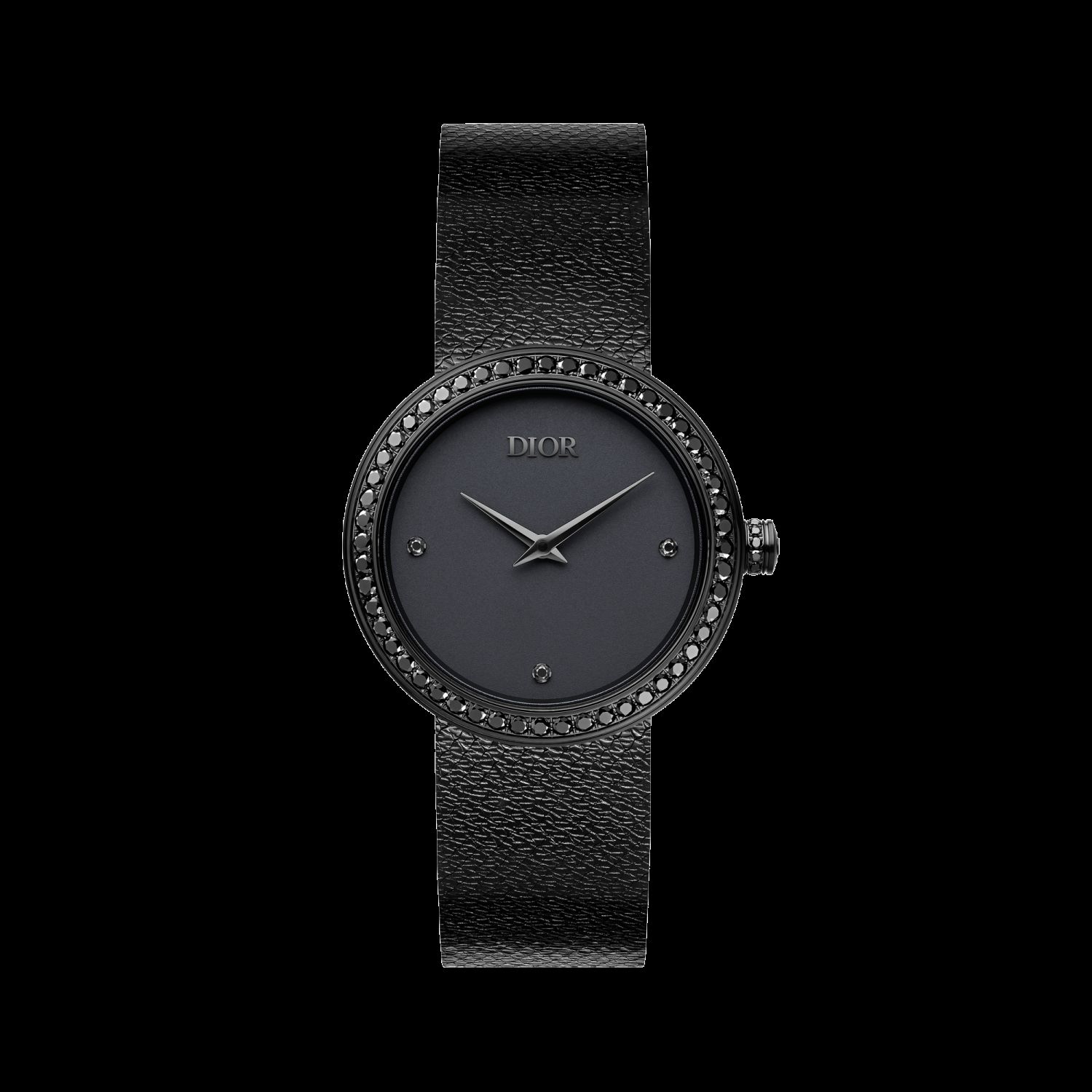 Dior Introduces the La D De Dior Black Ultramatte Watch | Tatler Asia