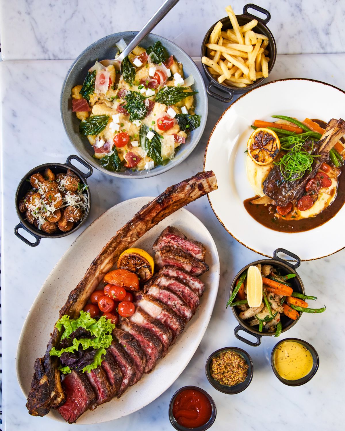 Bondi & Bourke: Australian Comfort Food, Steaks, Lobsters, Oysters and ...