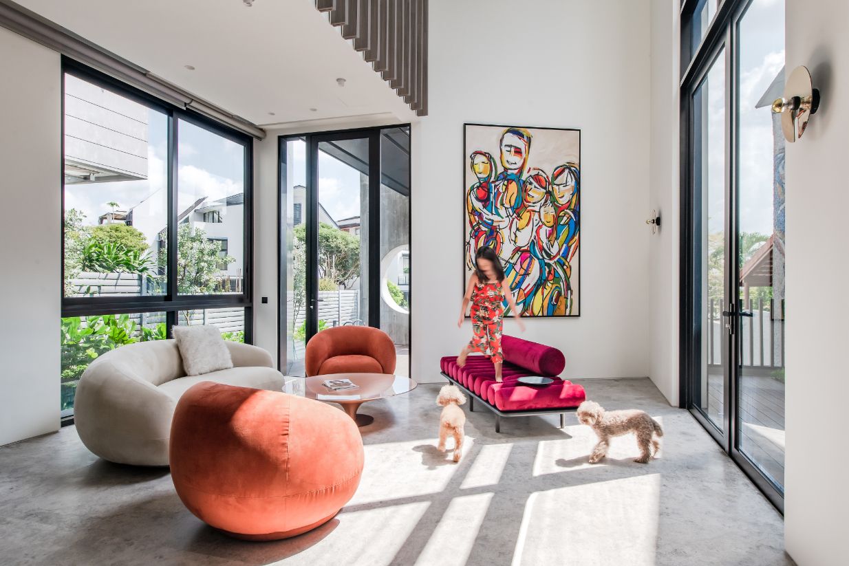 House tour: a Singapore home inspired by super cars and Brutalism ...