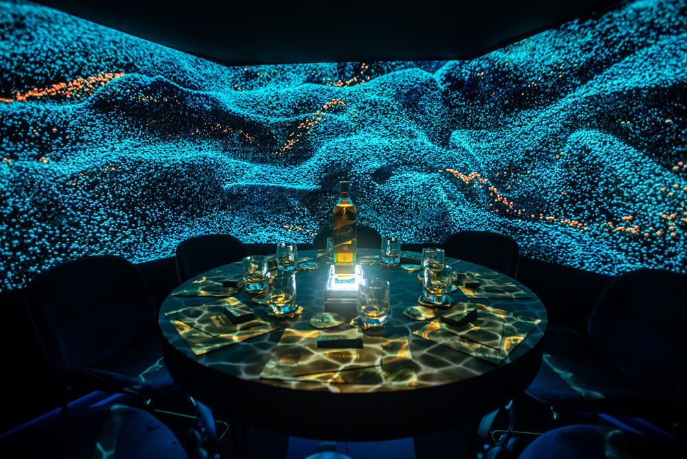 Inside the Johnnie Walker Blue Label immersive pop-up experience at Mandala Club | Tatler Asia