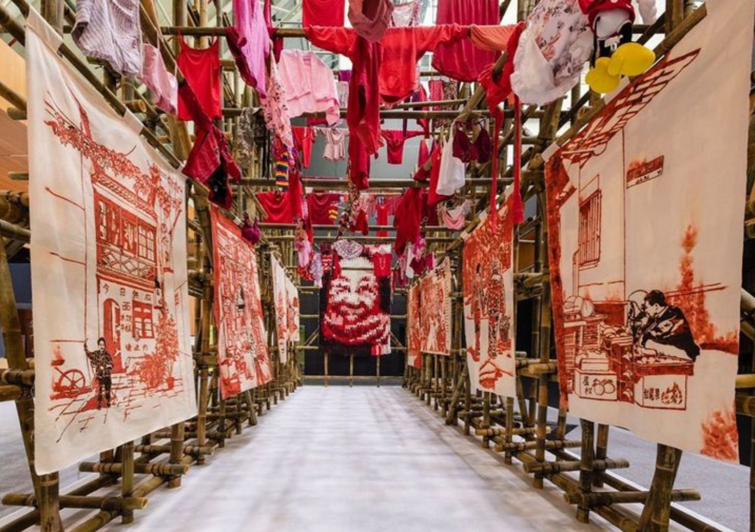 Red Hong Yi’s bamboo art captures the nostalgia of old Shanghai ...