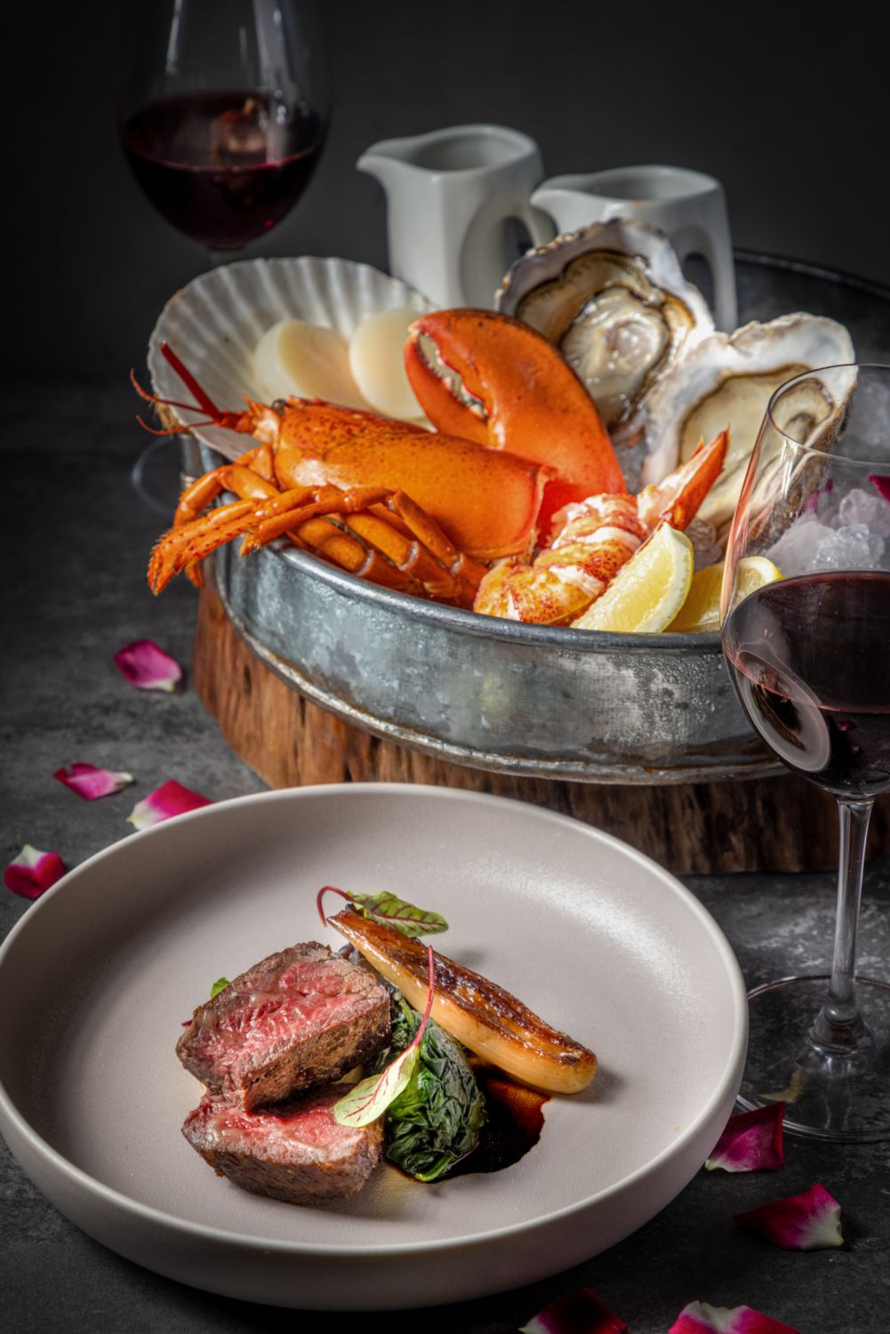 A dazzling Valentine’s Day dinner at Alibi- Wine Dine Be Social ...
