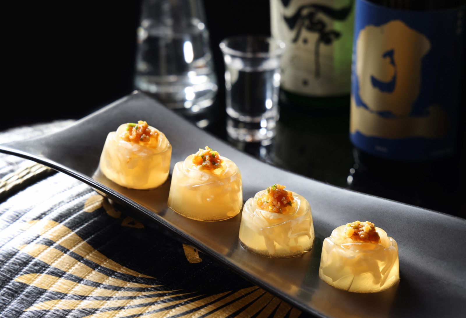 When Cantonese snacks meet Japanese sake at Yue | Tatler Asia